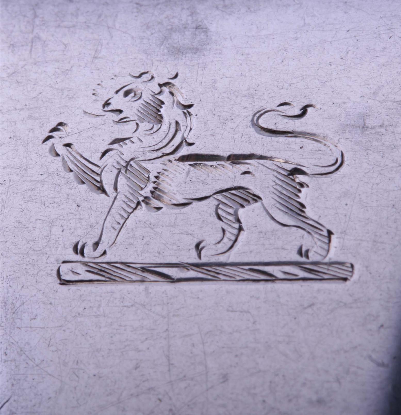 A George IV sterling silver Old English pattern antique spoon ...