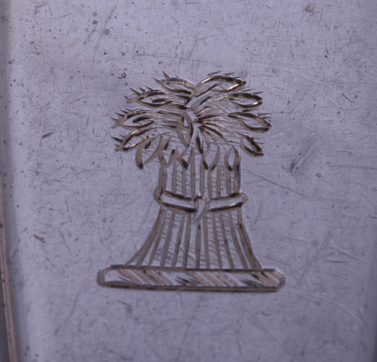 A matched collection of antique fiddle and thread pattern sterling ...