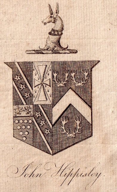 An 18th century armorial bookplate : MyFamilySilver.com