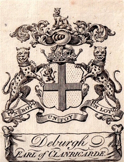 An 18th century irish armorial bookplate : MyFamilySilver.com