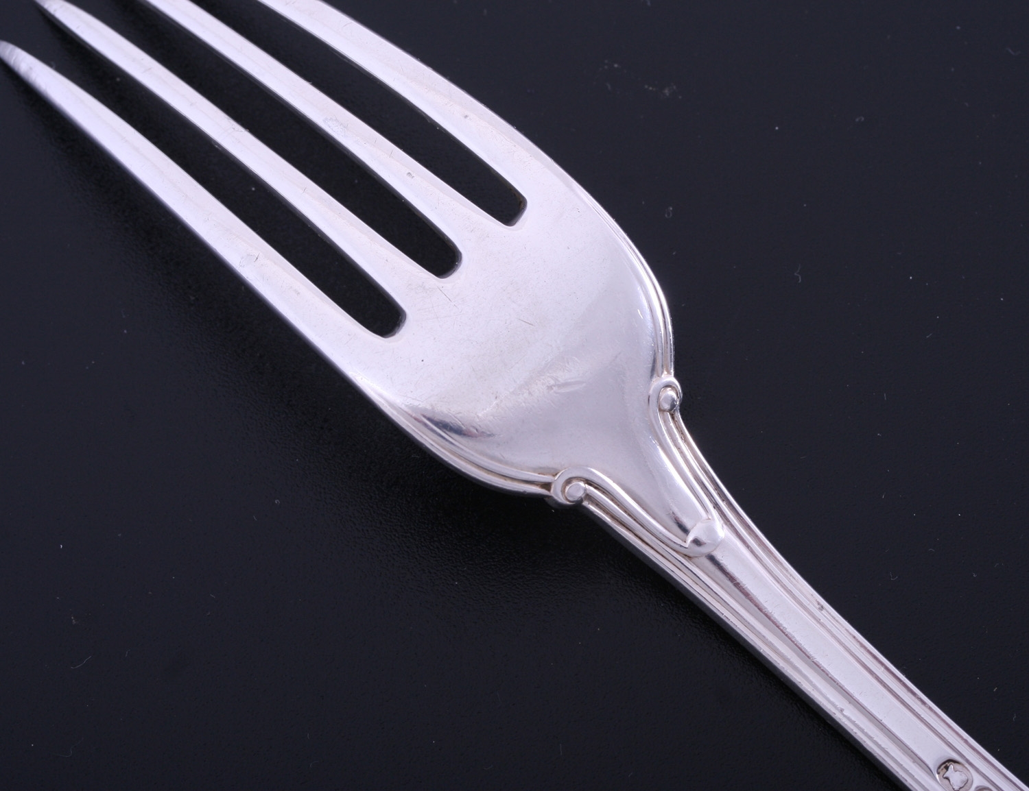 A collection of Victorian Hanoverian military thread pattern antique ...